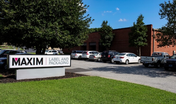 Maxim Label and Packaging